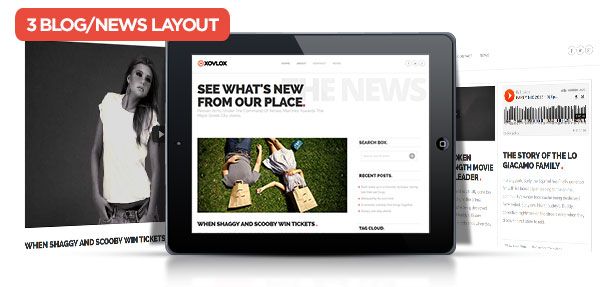 Xovlox - One Page Parallax Portfolio Theme - code.market