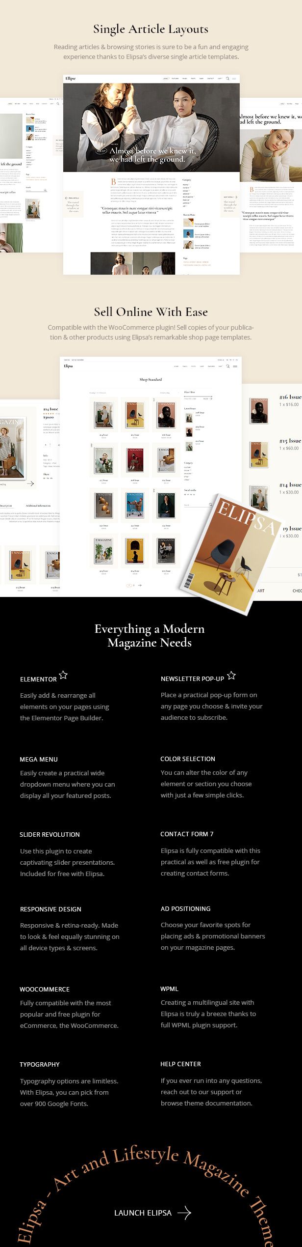 Elipsa - Creative Magazine Theme - code.market