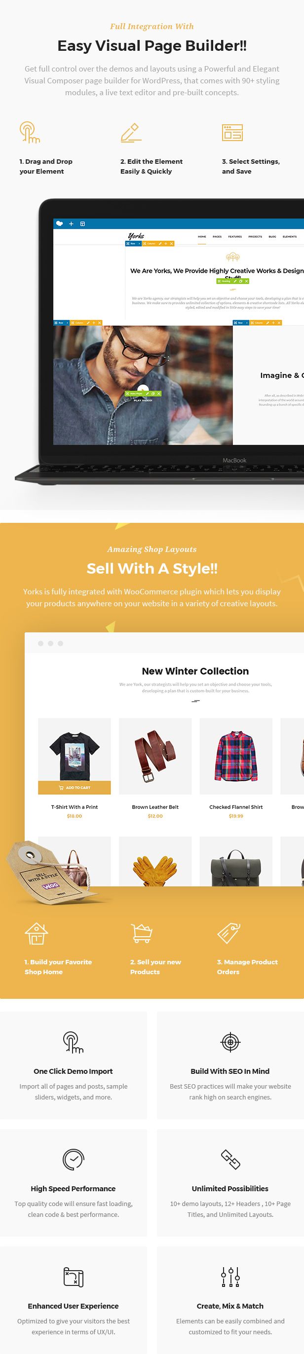 Yorks - A Smart Theme For Modern Businesses & Individuals - code.market