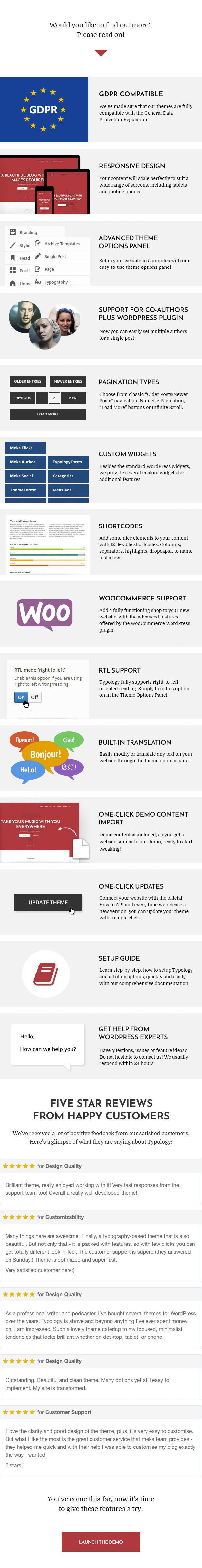 Typology - Minimalist Blog & Text Based Theme for WordPress - code.market
