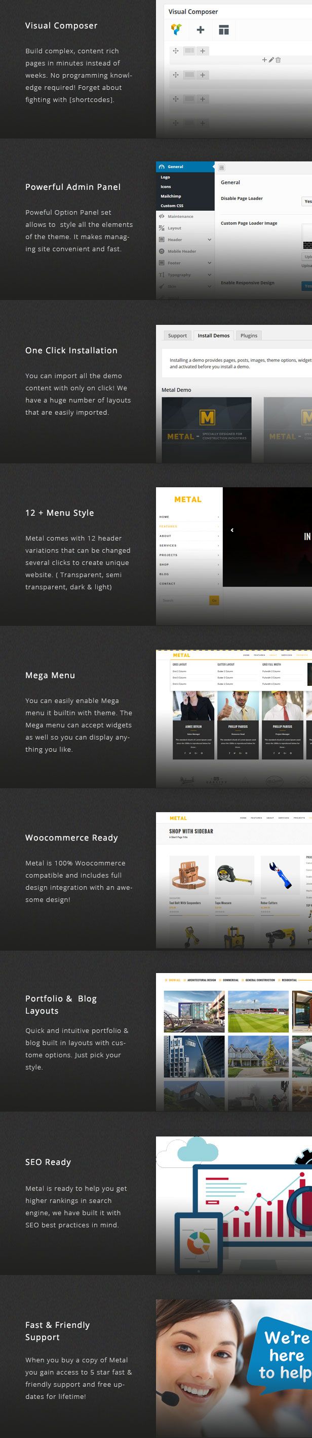 Metal - Building & Construction Business WordPress Themes - code.market