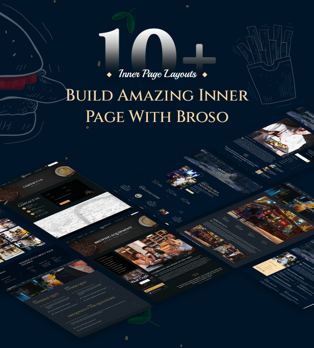 Broso - Restaurants & Cafes WordPress Theme - code.market