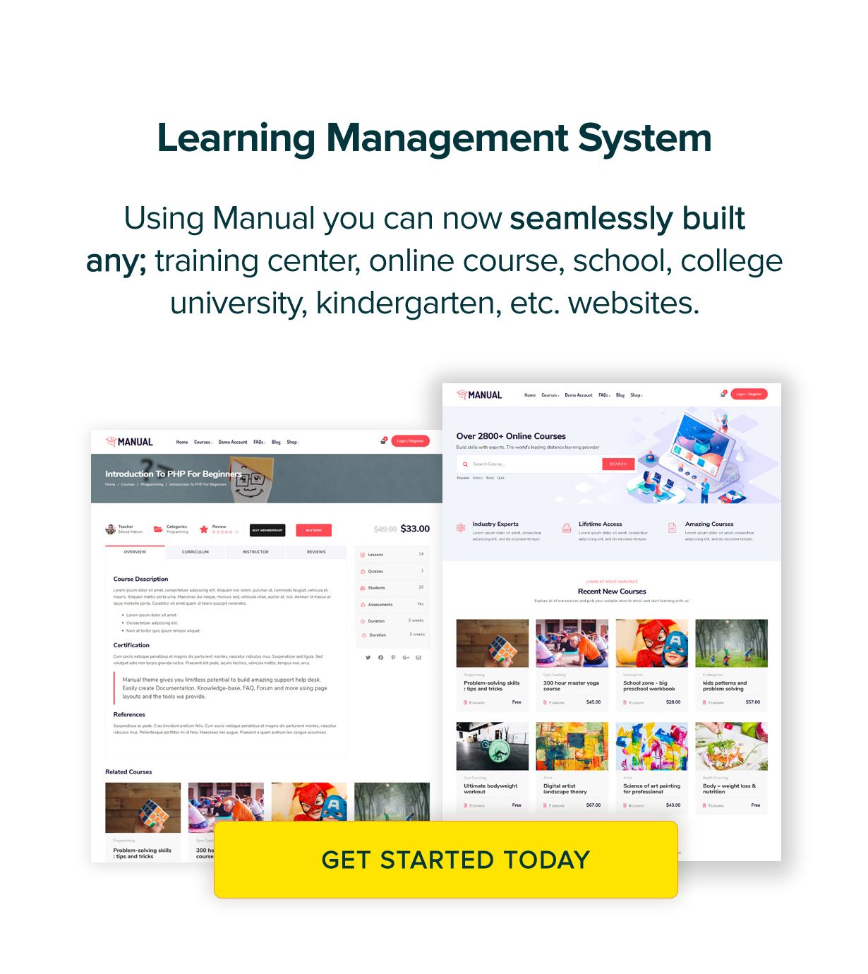 Manual - Documentation, Knowledge Base & Education WordPress Theme - code.market