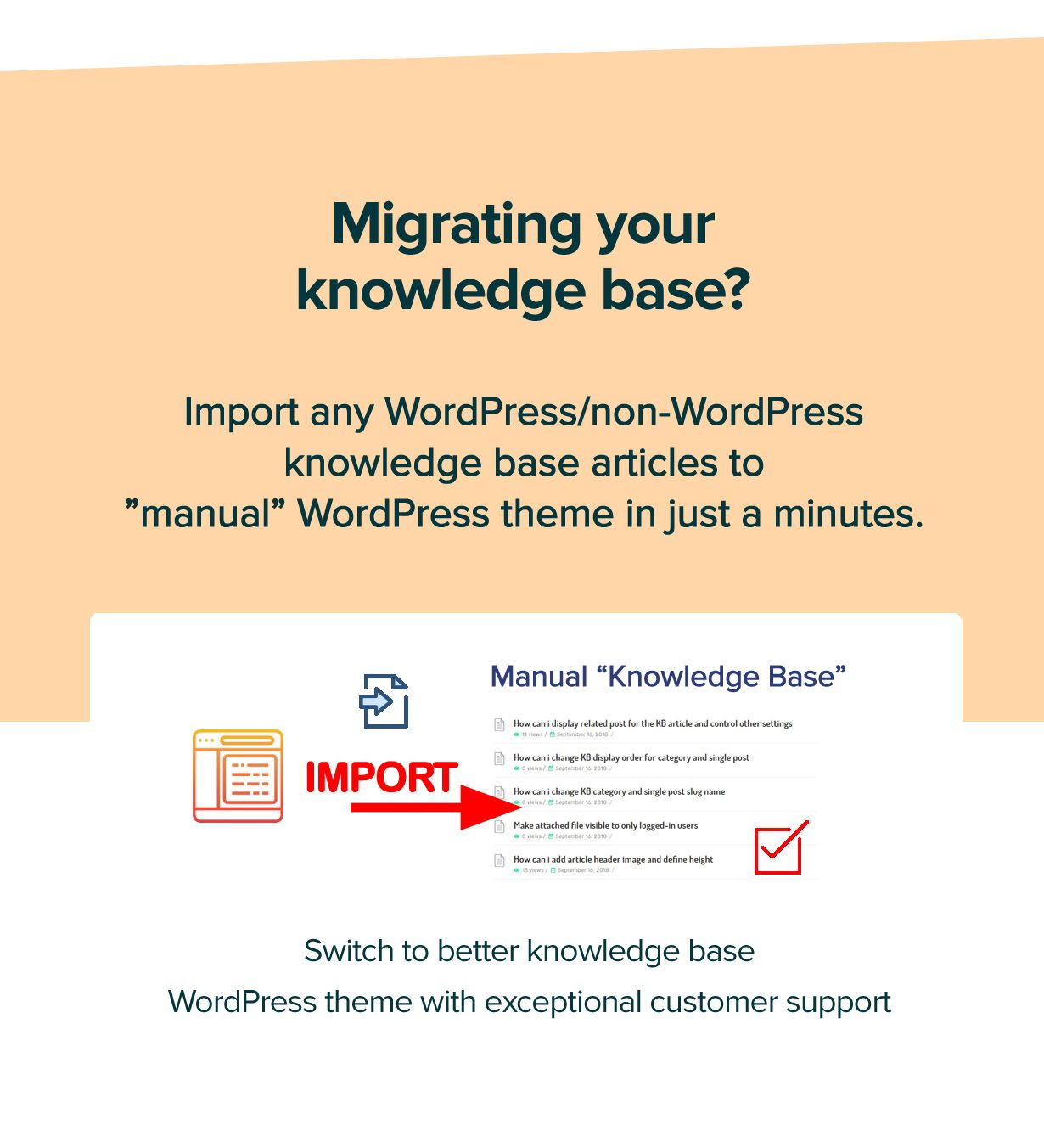 Manual - Documentation, Knowledge Base & Education WordPress Theme - code.market