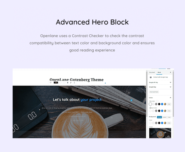 Openlane - Gutenberg WordPress Theme For Business - code.market