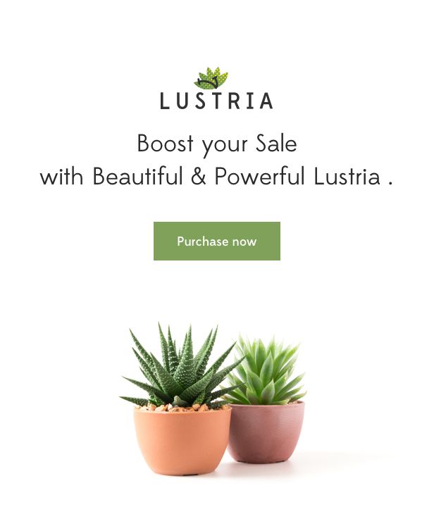 Lustria - MultiPurpose Plant Store WordPress Theme - code.market
