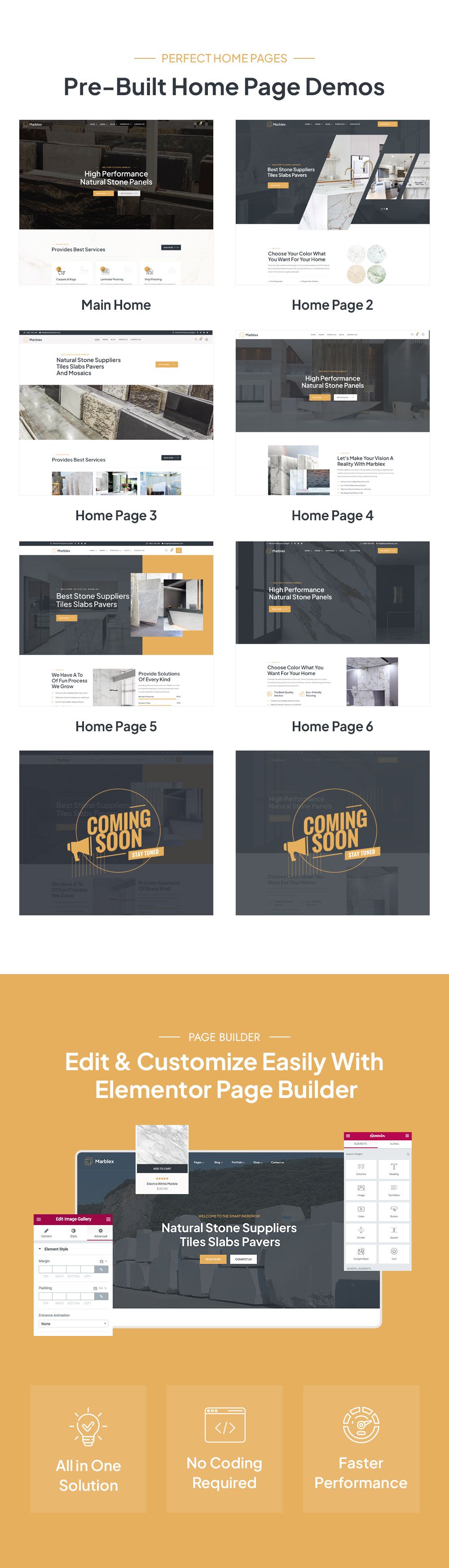 Marblex - Marble & Tiles WordPress Theme Wordpress Business - code.market