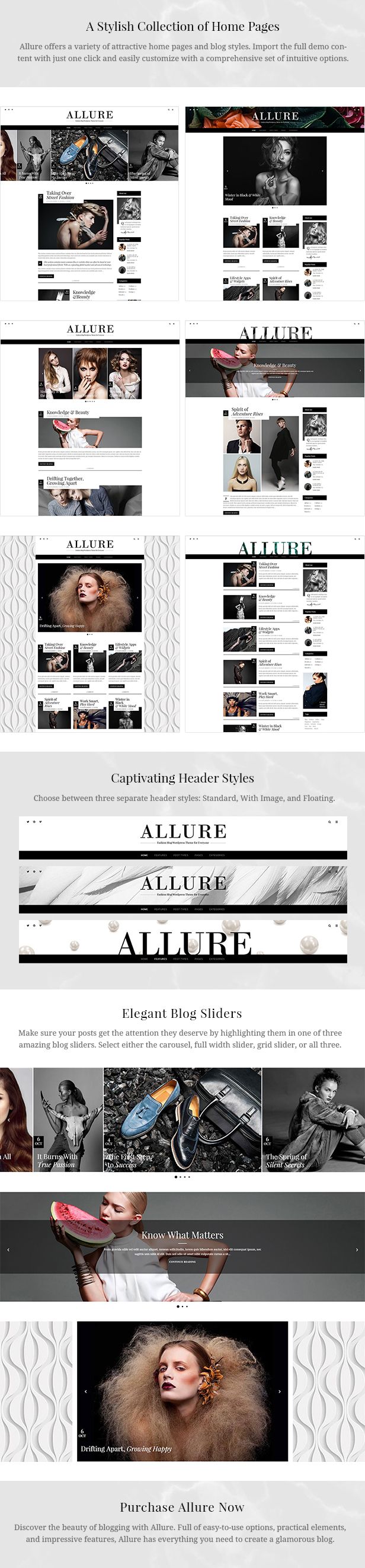 Allure - Beauty & Fashion Blog Theme - code.market