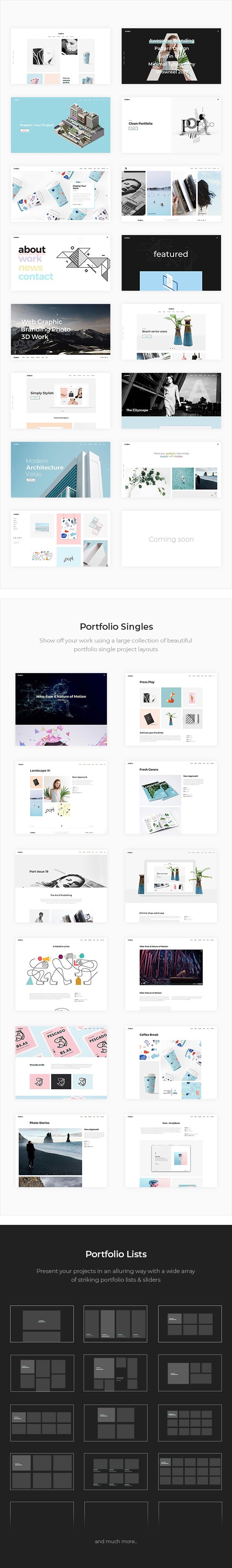 Anders - Design Portfolio Theme - code.market