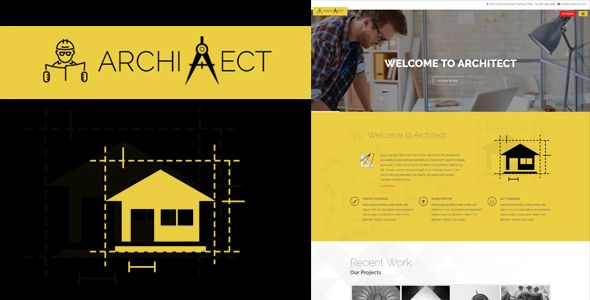Architect - Responsive Architecture WordPress Theme - code.market