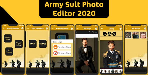 Army Suit Photo Editor - Commando Photo Suit - Android - code.market