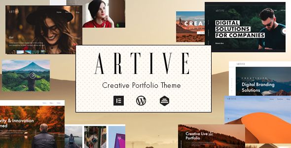 Artive - Creative Portfolio Theme - code.market