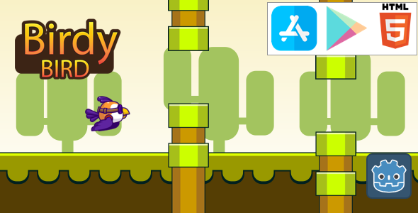 Birdy Bird - HTML5 Game - code.market