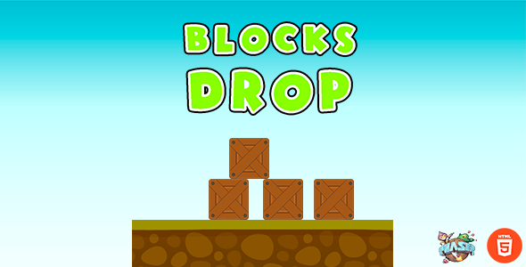 Blocks Drop - HTML5 Game - Phaser - code.market