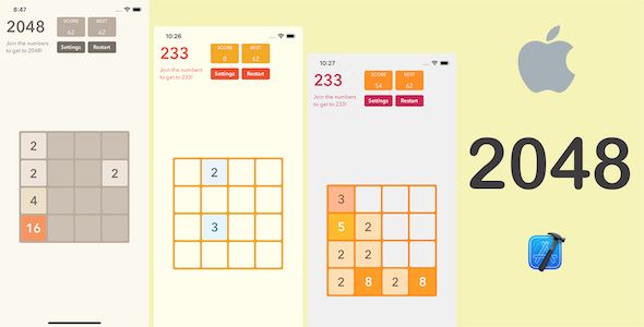 Board Game - 2048 for iOS - code.market