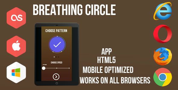 Breathing Circle - App Construct 3 - code.market