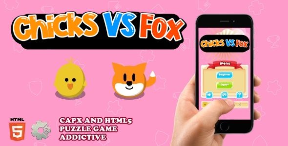 Chicks VS Fox - Construct 2 Html5 Game - code.market