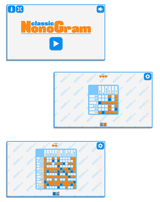 Classic Nonogram - HTML5 Logic Game - code.market