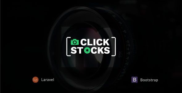 Click Stocks - Free Stock Photos Laravel Script - code.market