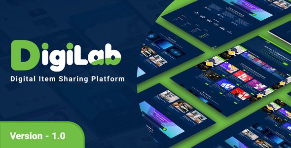 DigiLab - Digital Item Sharing Platform - code.market