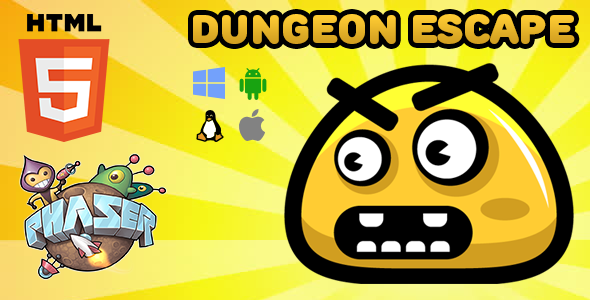 Dungeon Escape - HTML5 Game - Phaser - code.market
