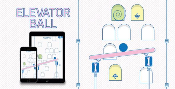 Elevator Ball - HTML5 Game - code.market