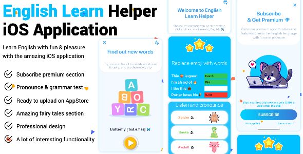 English Learn Helper iOS Application - code.market