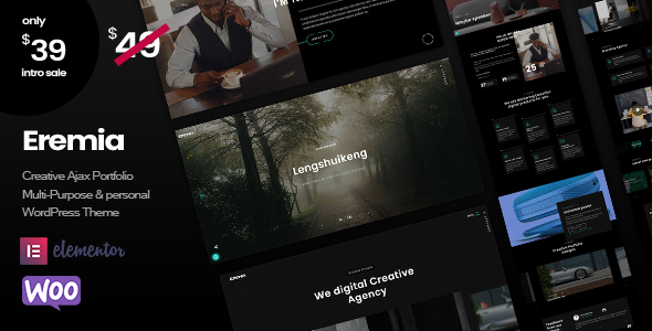 Eremia - Ajax Portfolio WordPress Theme - code.market