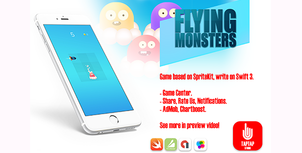 Flying Monsters - code.market