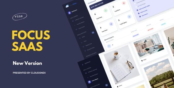 Focus SaaS - Laravel Productivity Management Tool - code.market