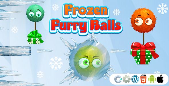 Frozen Furry Balls Game (Construct 3 | Construct 2 | - code.market