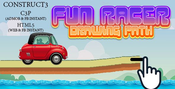 Fun Racer Drawing Path Construct 3 C3p Html5 Admob Ready Code 1035