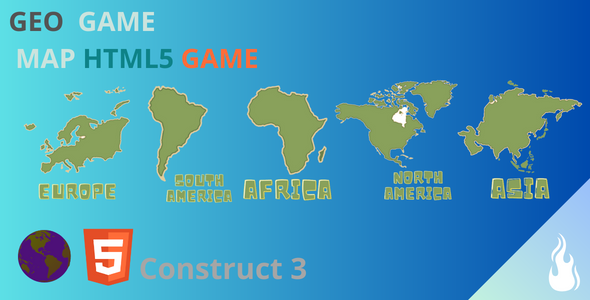 Geo Game Construct 3 Html5 Game Codemarket 7214