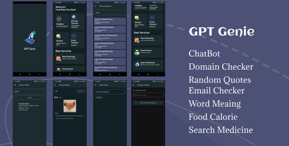 GPT Genie Android App With Rapid API and Open AI - code.market
