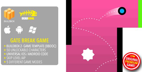 Gate Break - BuildBox 2 Game Template Document - iOS / Android / BBDOC ...