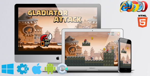 Gladiator Attack - code.market