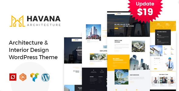 Havana - Architecture, Interior and Design WordPress Theme - code.market