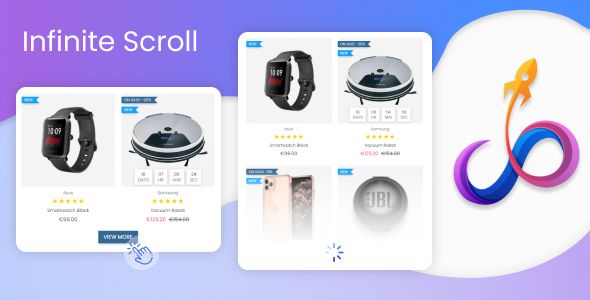 Infinite Scroll & Load More Product - code.market
