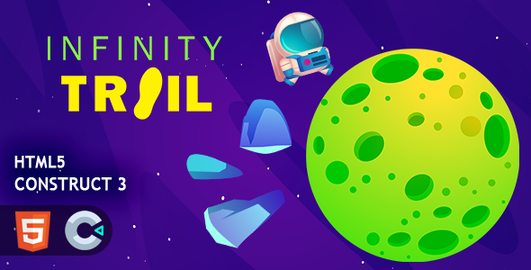 Infinity Trail HTML5 Construct 3 Game - code.market
