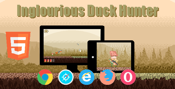 Inglourious Duck Hunter (HTML5 game) - code.market