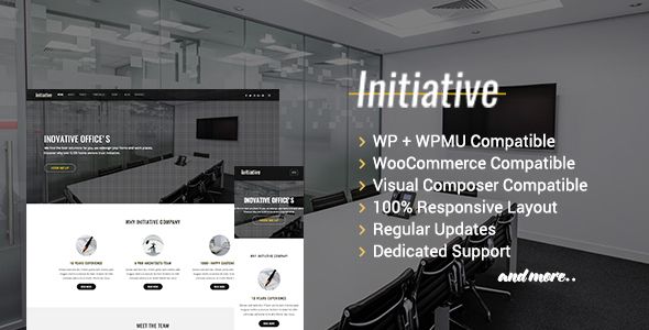 Initiative - Interior Design & Architect Company WordPress Theme - code.market