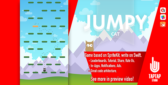 Jumpy Cat - code.market