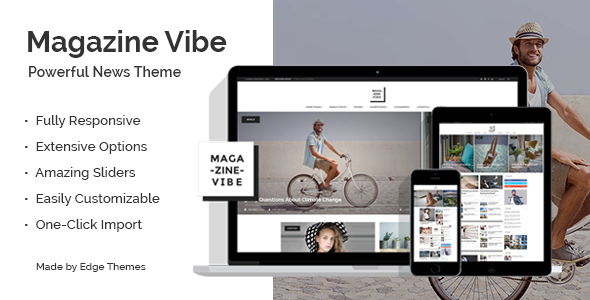 Magazine Vibe - Newspaper Theme Wordpress Blog Magazine - code.market