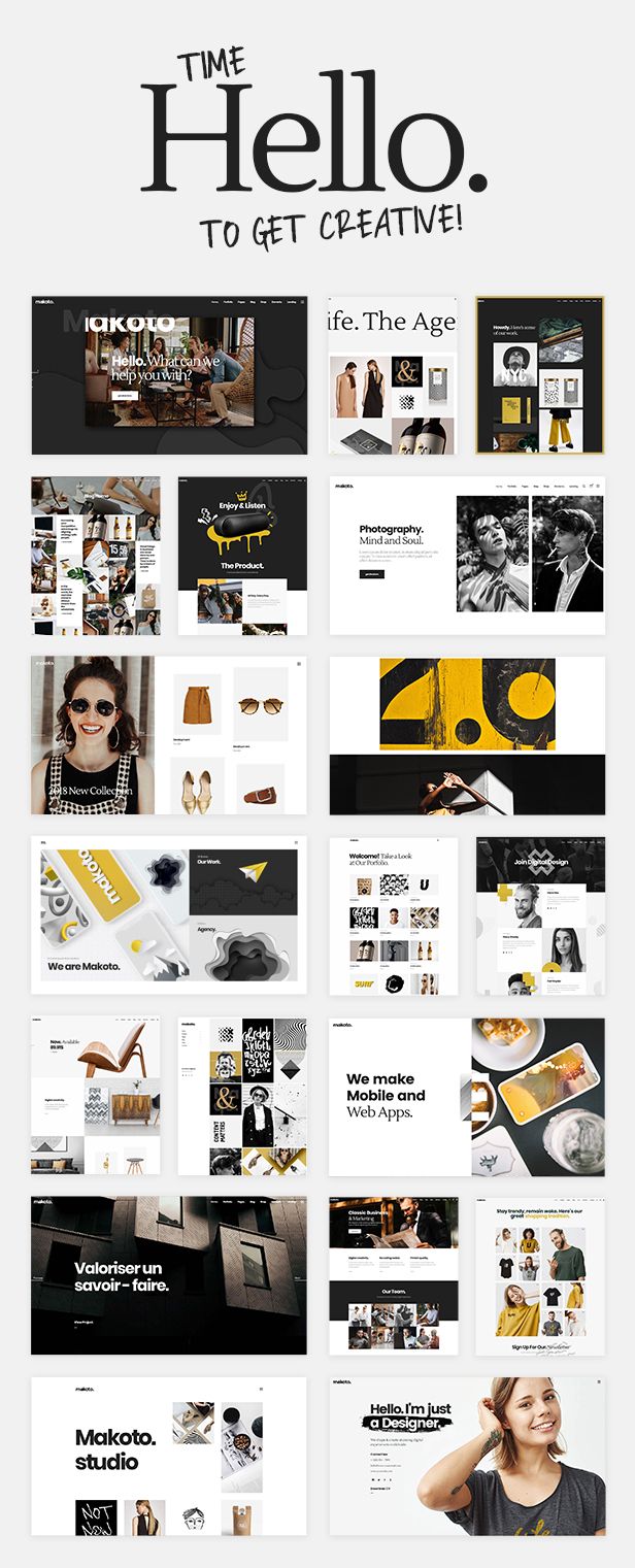 Makoto - Creative Multipurpose Theme - code.market
