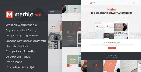 Marble - Multipurpose WP Theme - code.market