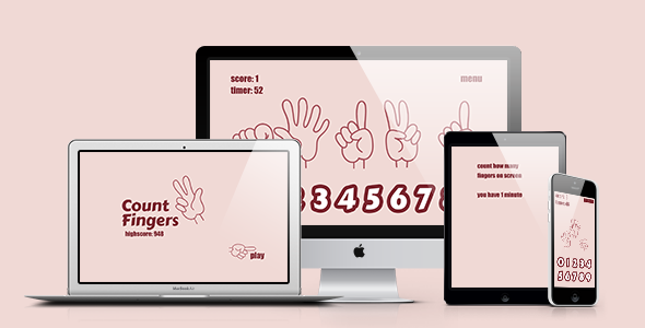 Math Game: Count Fingers - code.market