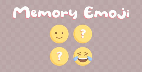 Memory Emoji - HTML5 Game (Construct 3) - code.market