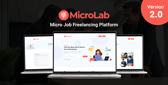 MicroLab - Micro Job Freelancing Platform - code.market