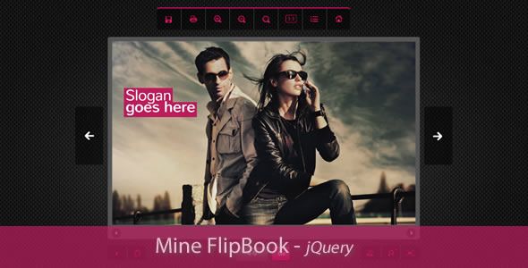 Mine Flipbook jQuery Plugin - code.market