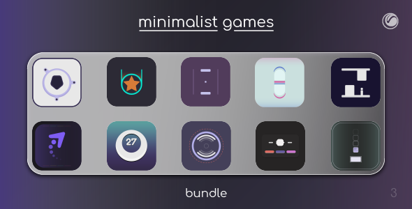 Minimalist Games Bundle 3 | HTML5 Construct Games - code.market